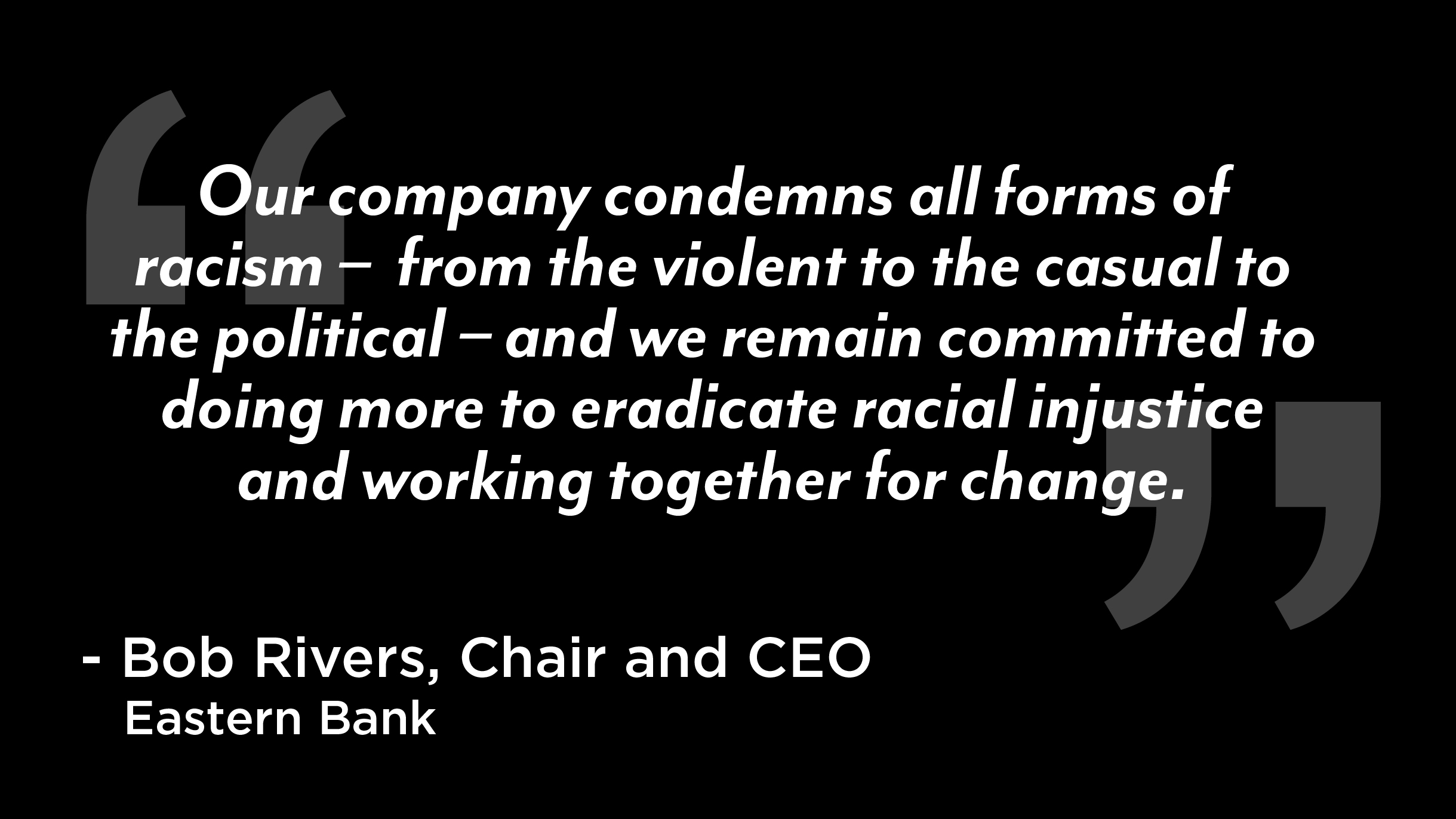 Racial Equity | Eastern Bank